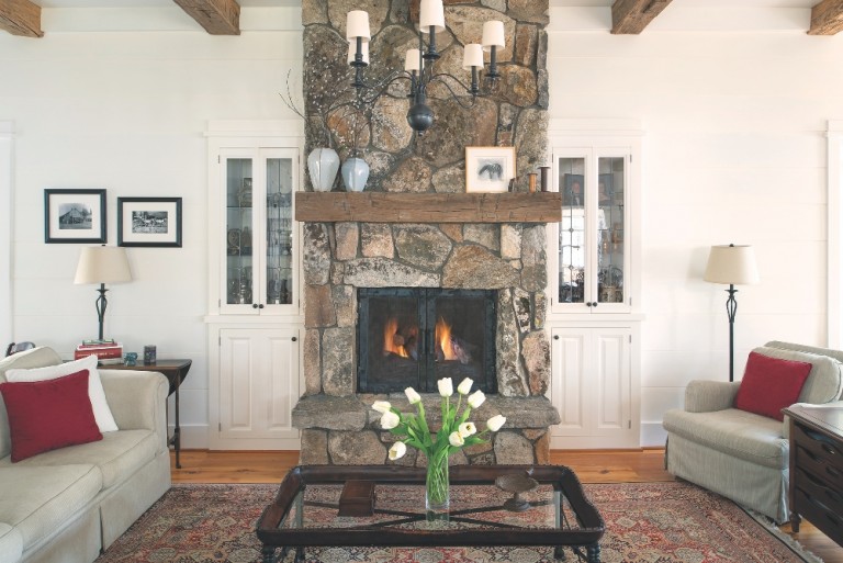 18 Dreamy Mountain Home Fireplaces - Mountain Living