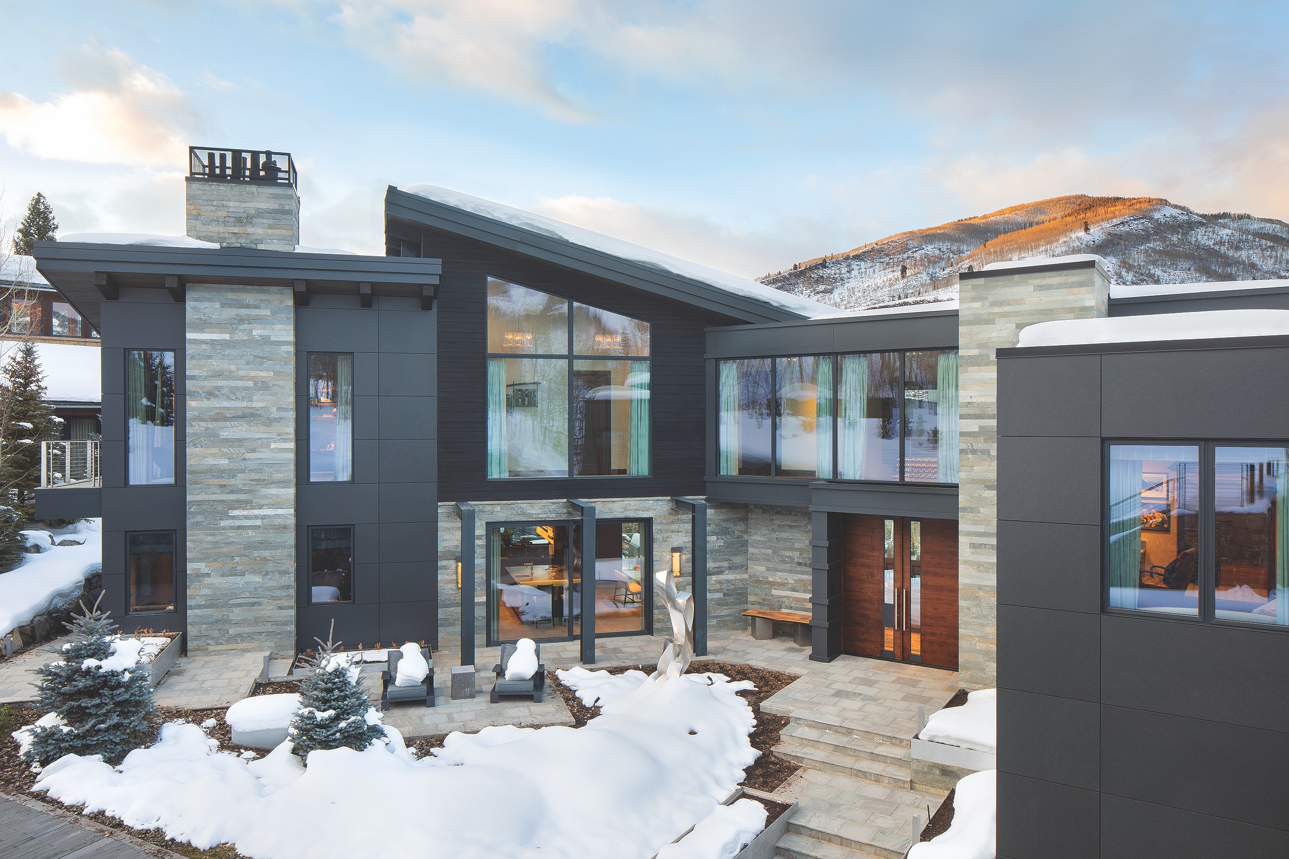 This Vail Home is Both Glam & Masculine - Mountain Living