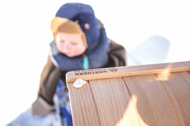 A Family's Tradition of Handcrafting Toboggans - Mountain Living