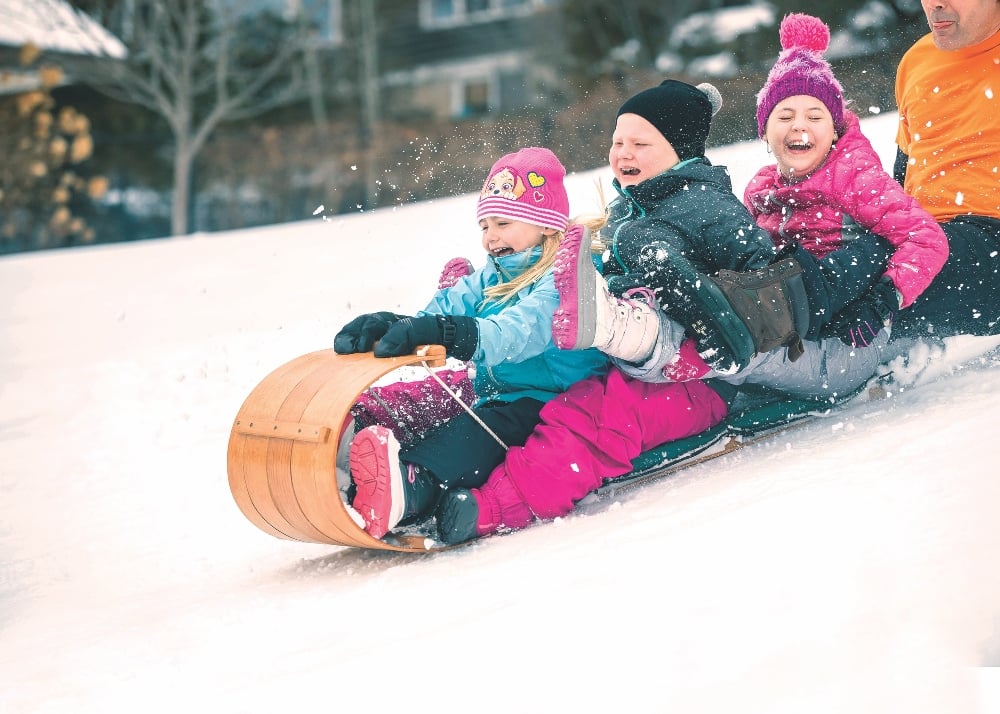 A Family's Tradition of Handcrafting Toboggans - Mountain Living