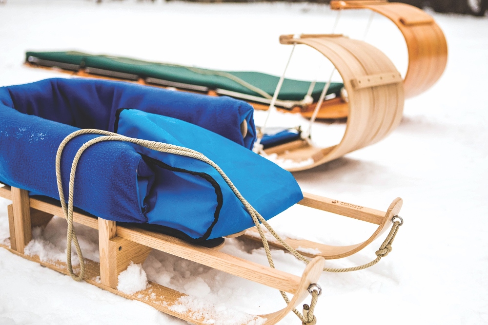 A Family's Tradition of Handcrafting Toboggans - Mountain Living