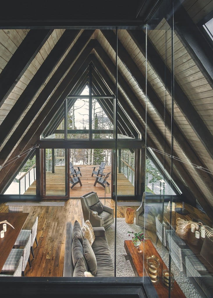 A Vintage A-Frame, Reimagined - Mountain Living