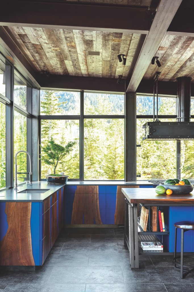 A Modern Home With Rustic Materials - Mountain Living