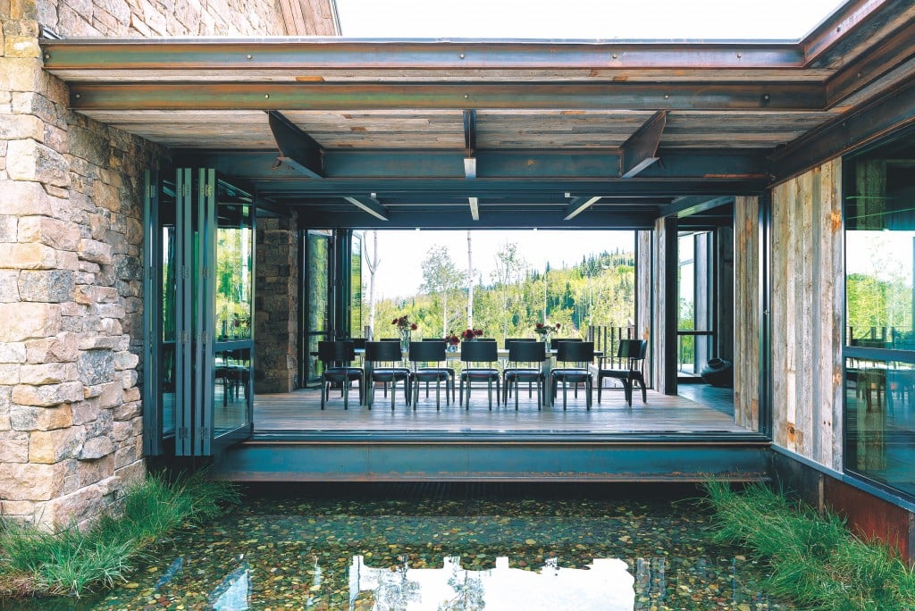 A Modern Home With Rustic Materials - Mountain Living