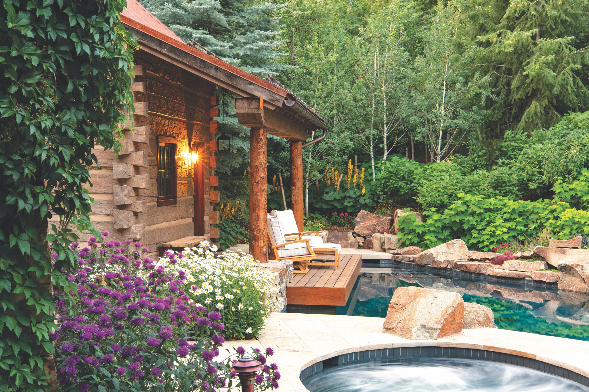 A Sublime Alpine Backyard Makeover - Mountain Living