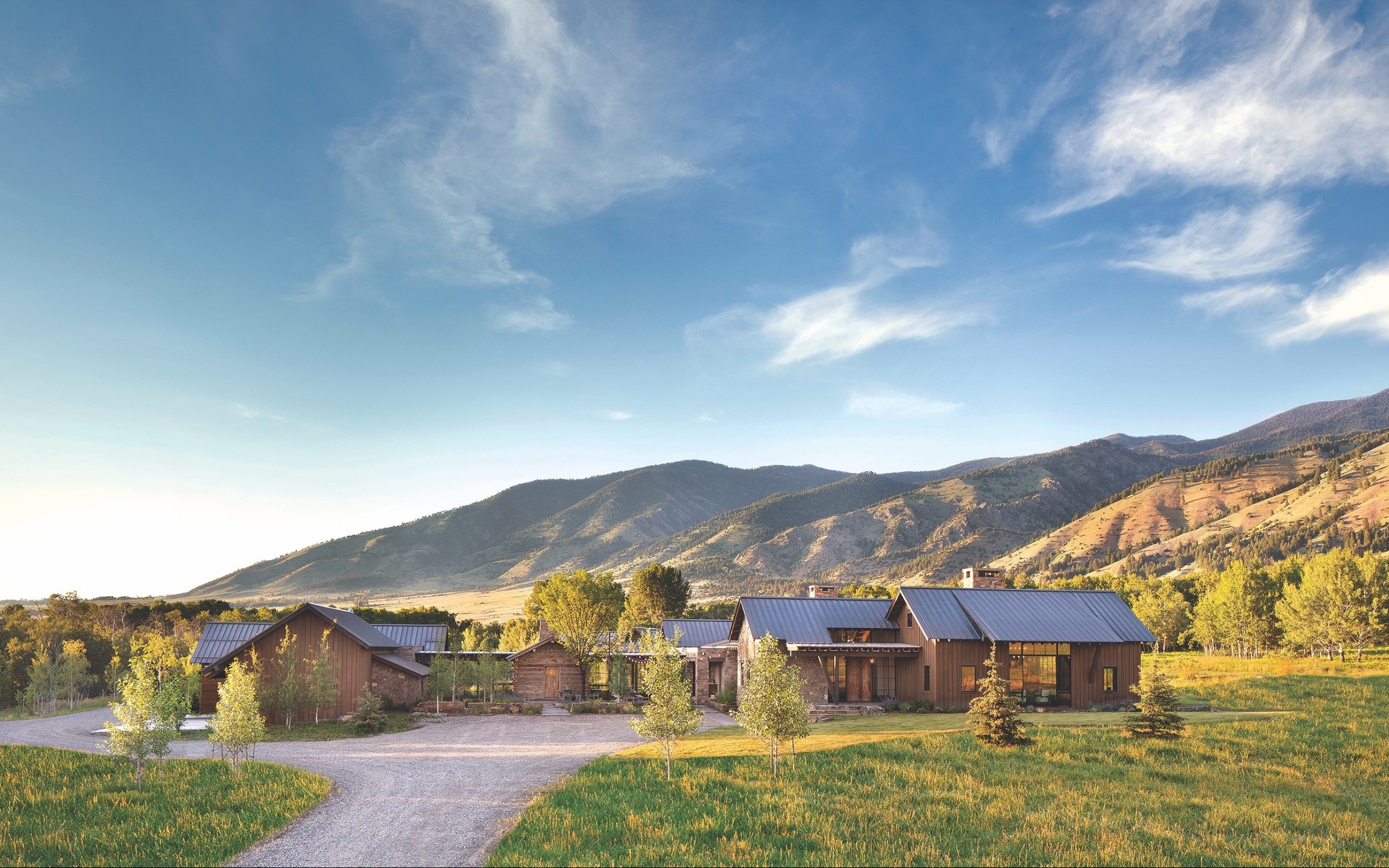 Three Generations Come Together in a Rustic Montana Home - Mountain Living