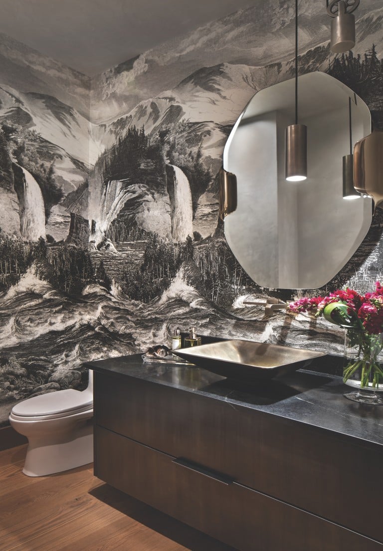 7 Powder Rooms with Pow - Mountain Living