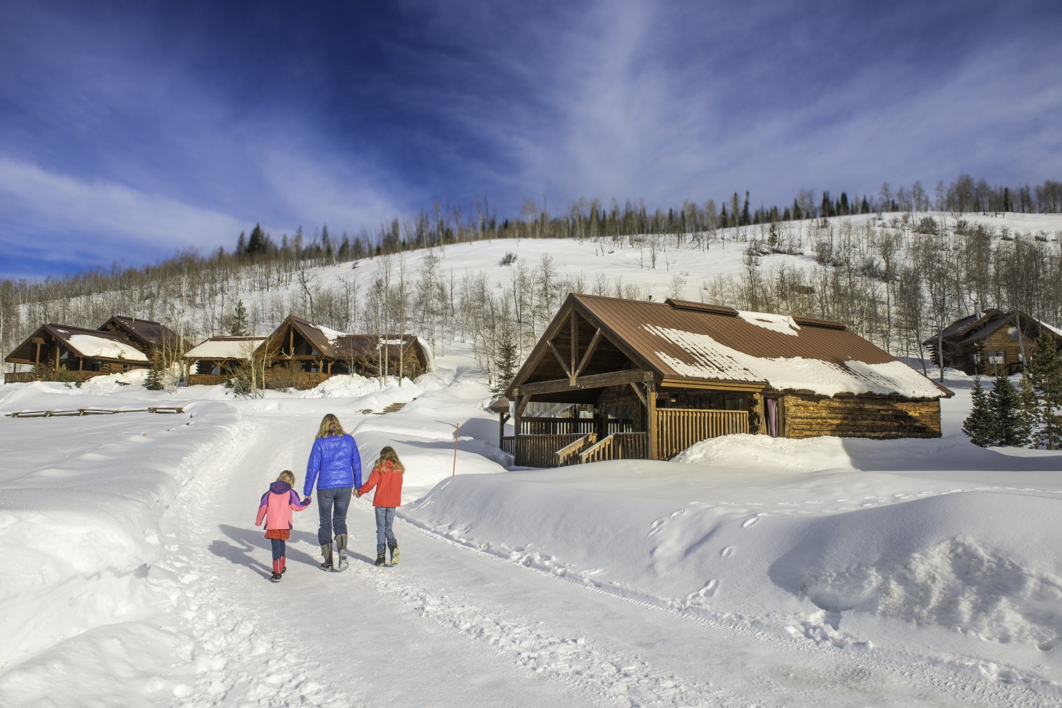 A Guest Ranch in Winter - Mountain Living