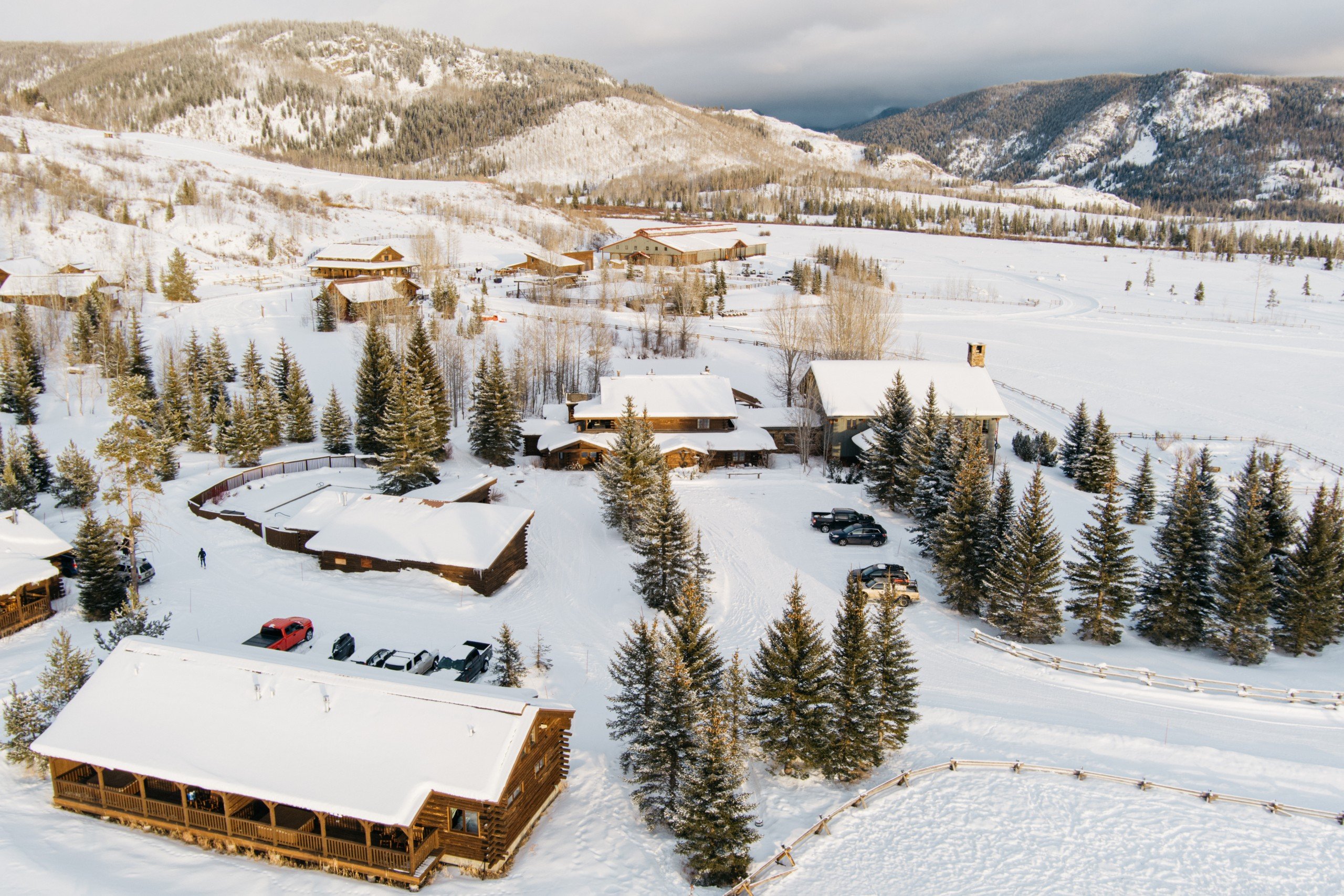 A Guest Ranch in Winter - Mountain Living