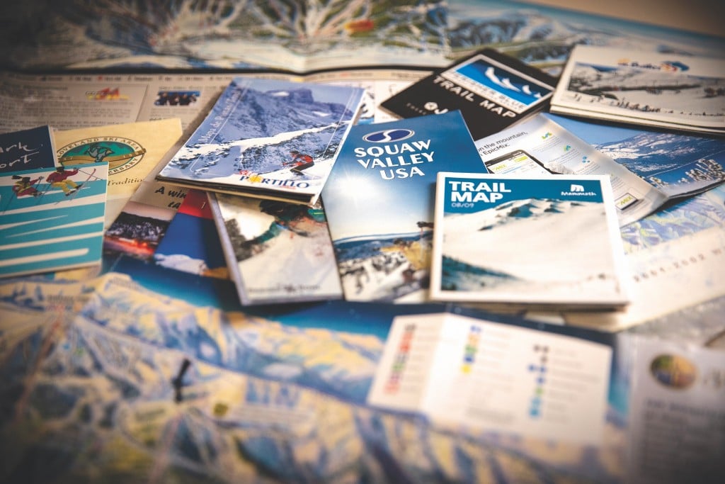 Meet the Artist Behind the Ski Maps - Mountain Living