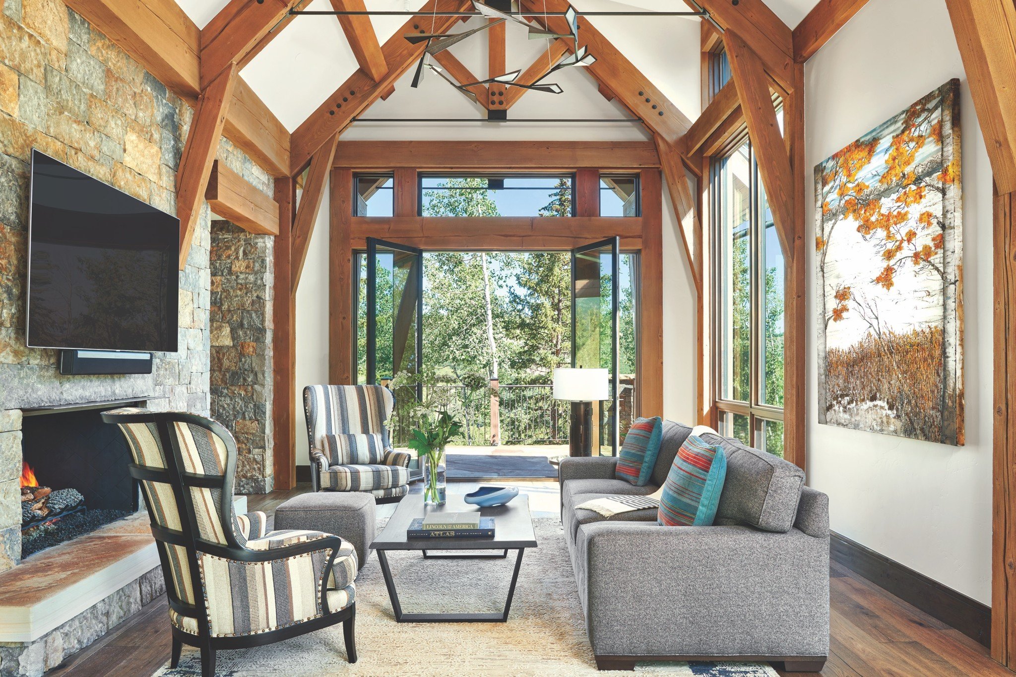 A Multilevel Slope-Side Home With Panoramic Views - Mountain Living