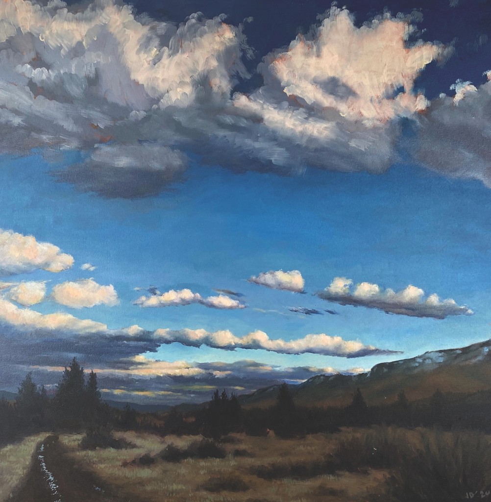 An Artist With a Story in the Clouds - Mountain Living