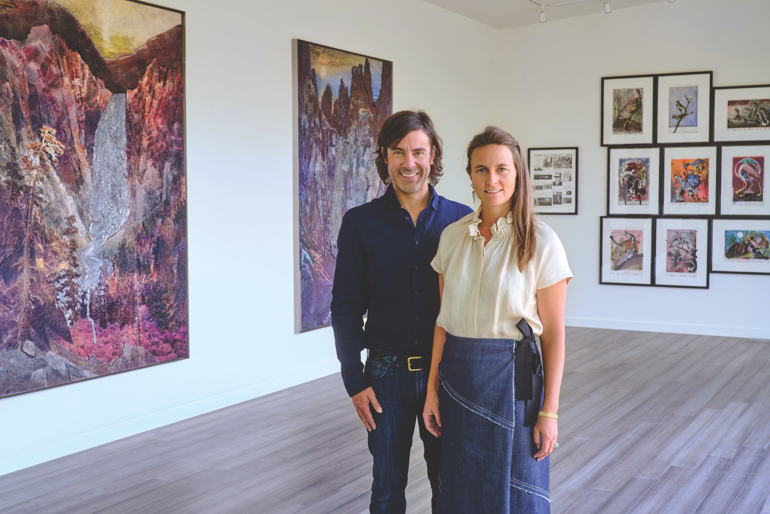 A Private Art Space in Jackson is a Modern Take on Salons - Mountain Living