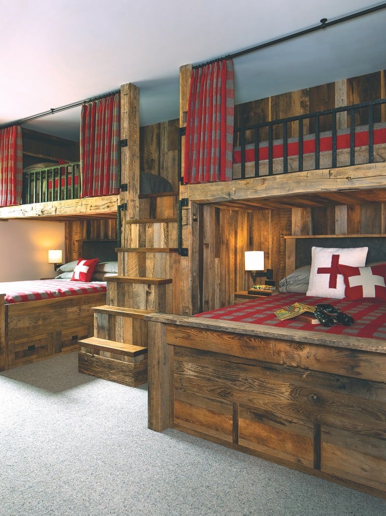 Get Inspired by These Chic Bunk Rooms - Mountain Living