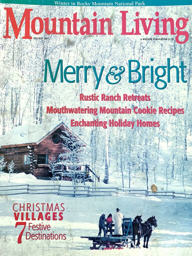 12 Mountain Living Vintage Magazine Covers - Mountain Living