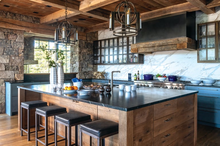 A Modern Chalet Home With A Seamless Blend Of Rustic And Refined ...