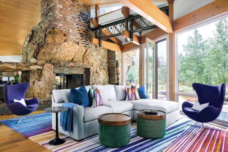 In Big Sky, an Interior Designer Embraces Mountain Minimalism ...