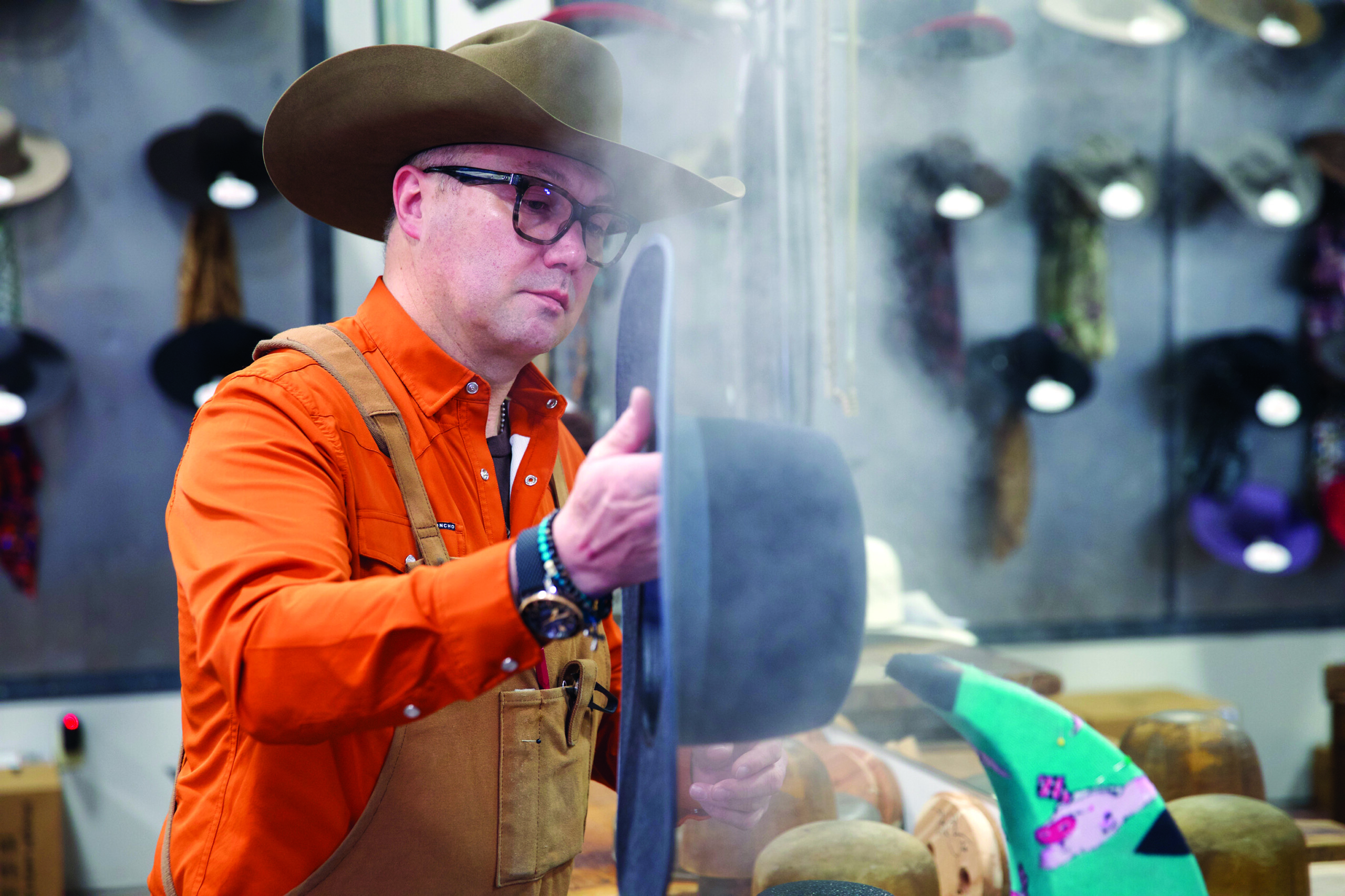 The Art of Western Hat Making with Greeley Hat Works Owner, Trent ...