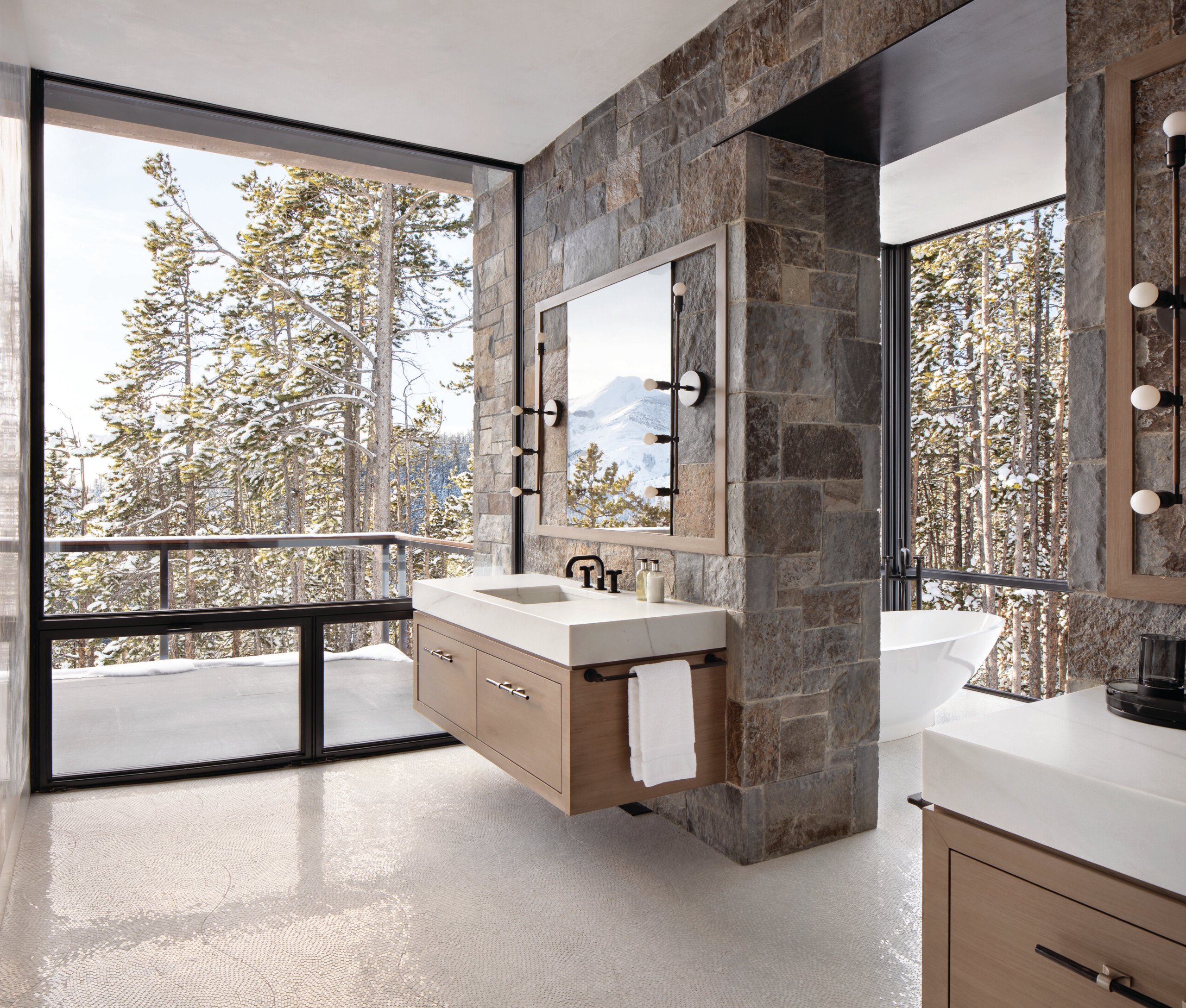 An Architect Describes His Recent Big Sky Project as "Mountain ...