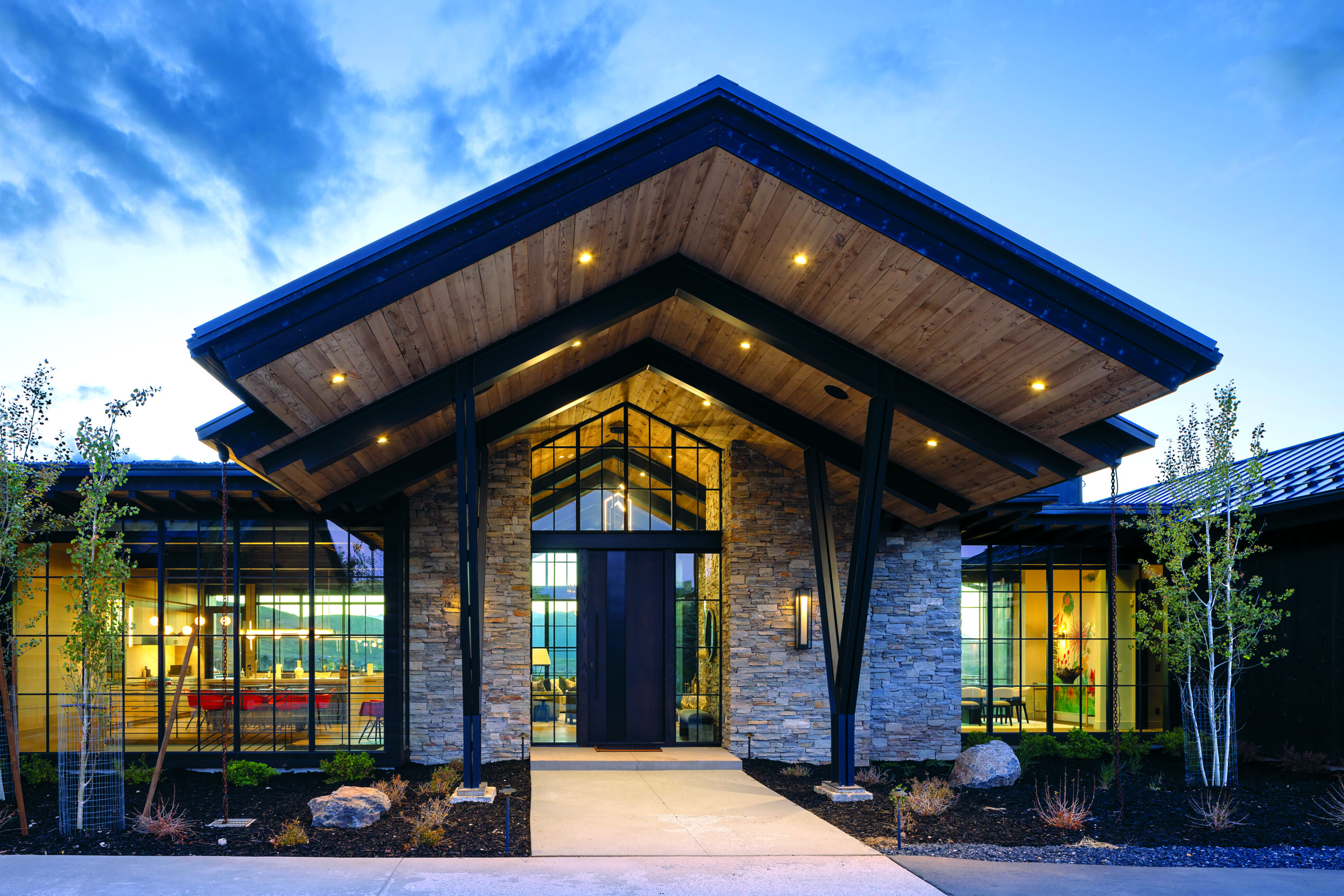 A Blend of Modern Lines and a Mountain Vernacular Inspire a New Park ...