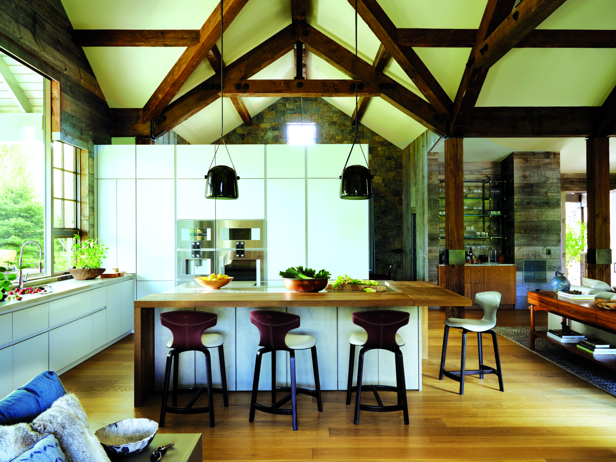 Luxury Kitchen Refinement on the Range - Mountain Living