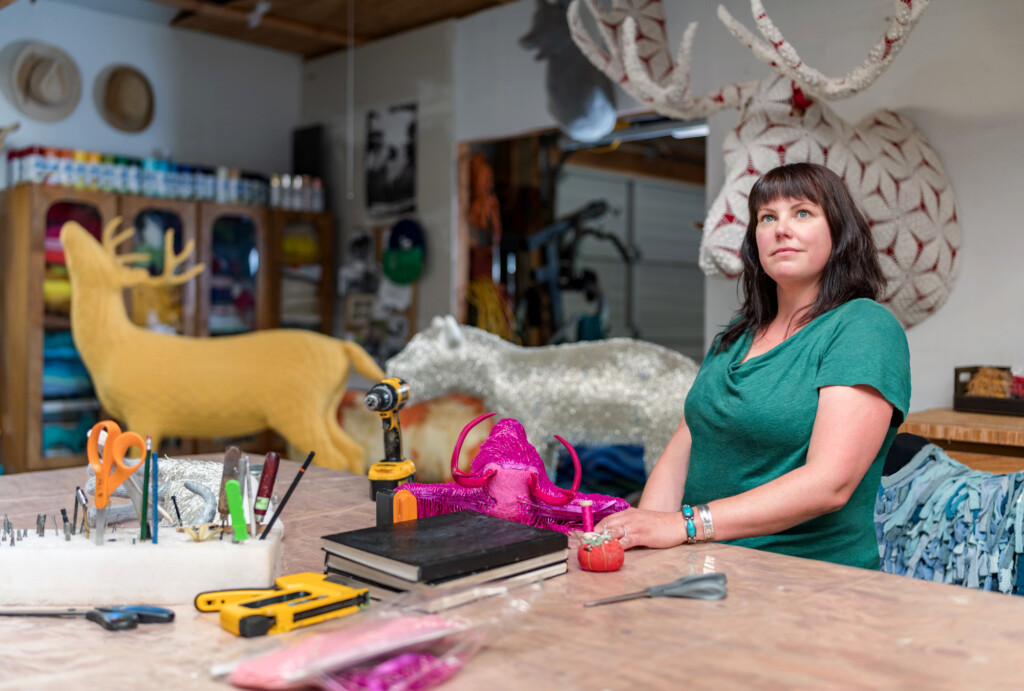 An Artist's Unique Take on Life-Size Animal Sculptures - Mountain Living