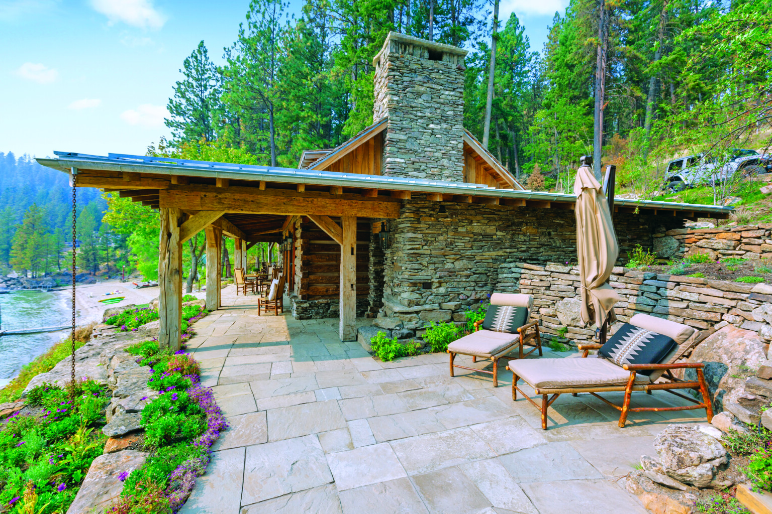 This Is Not Your Typical Timber-Frame Home - Mountain Living