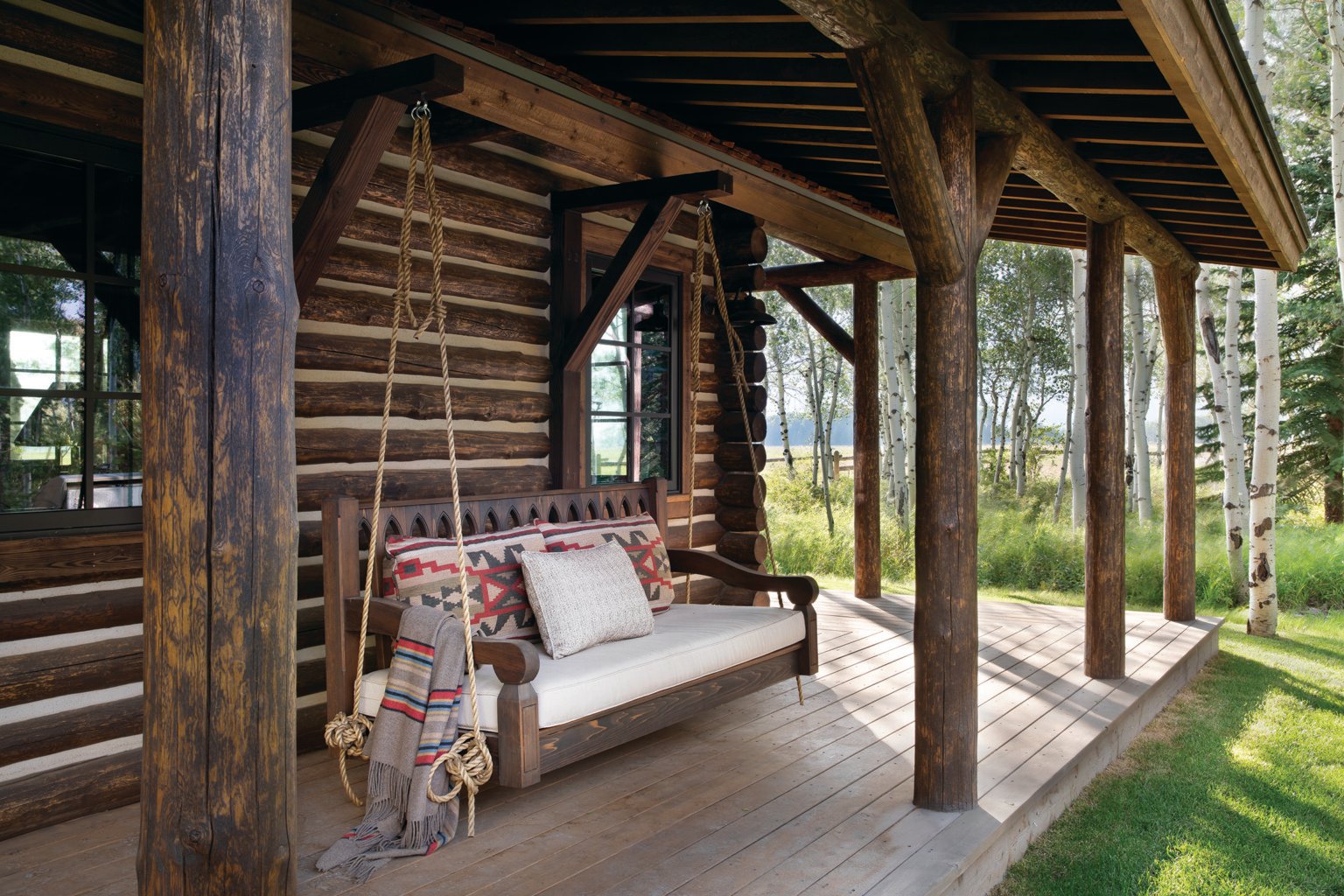 Modern Rustic Appeal with Timber, Reclaimed Wood and Quarried Stone ...