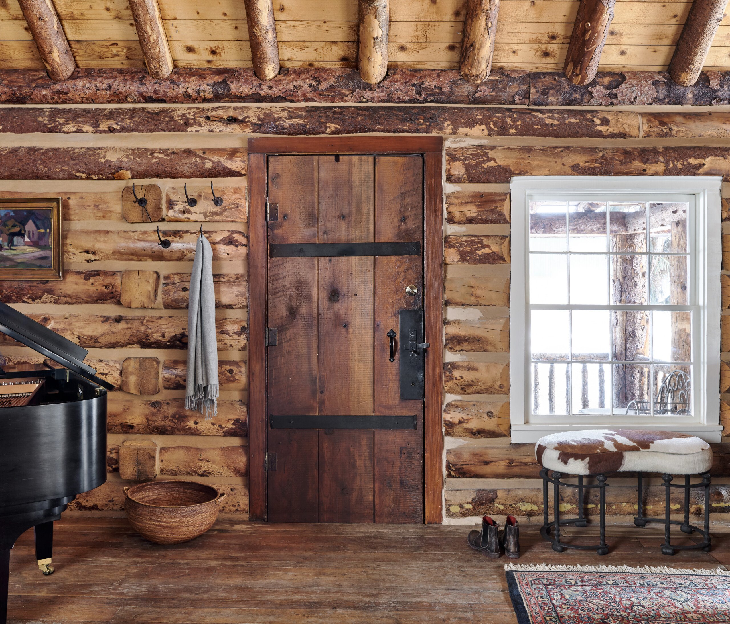 A Rustic Sense of Place in a Historic Log Home - Mountain Living