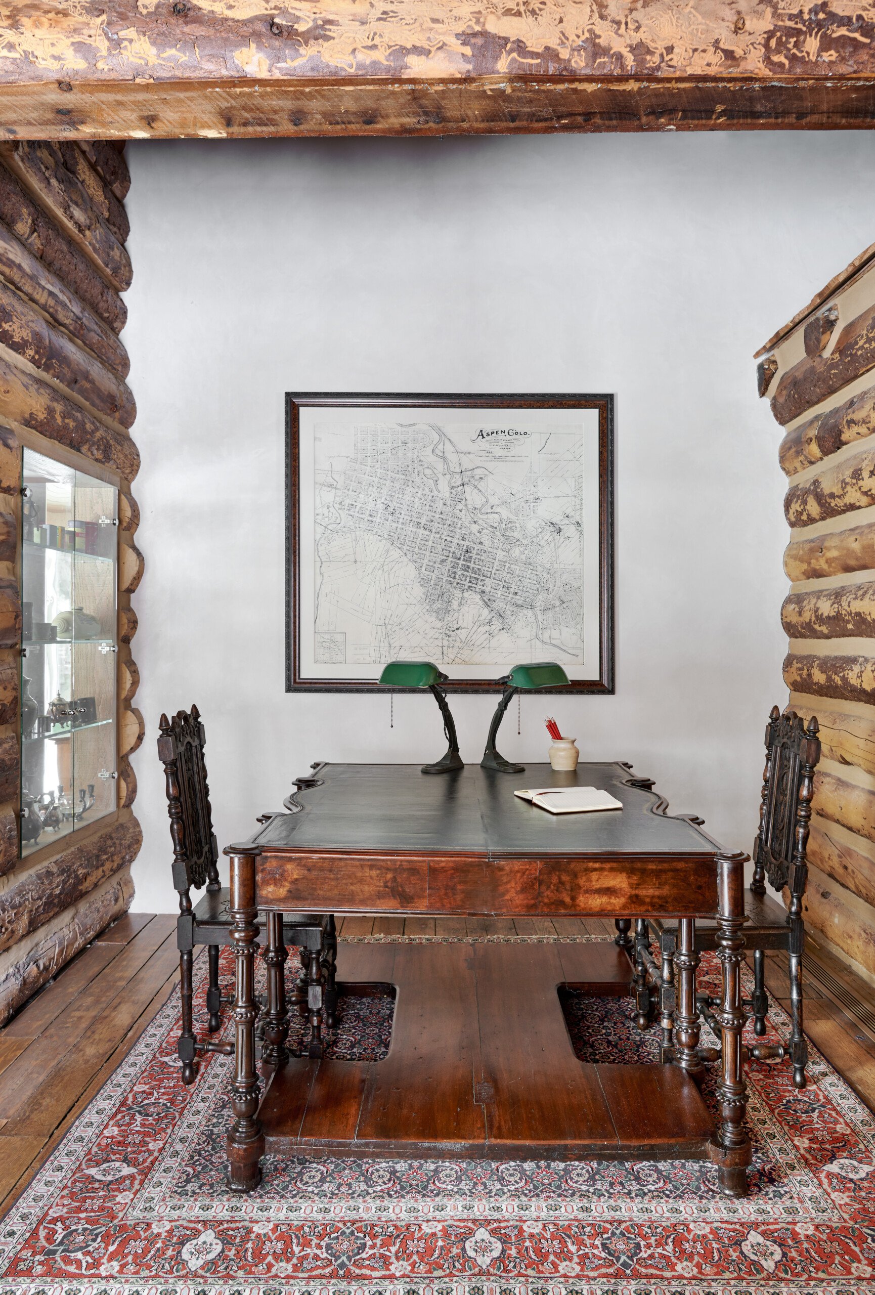 A Rustic Sense of Place in a Historic Log Home - Mountain Living