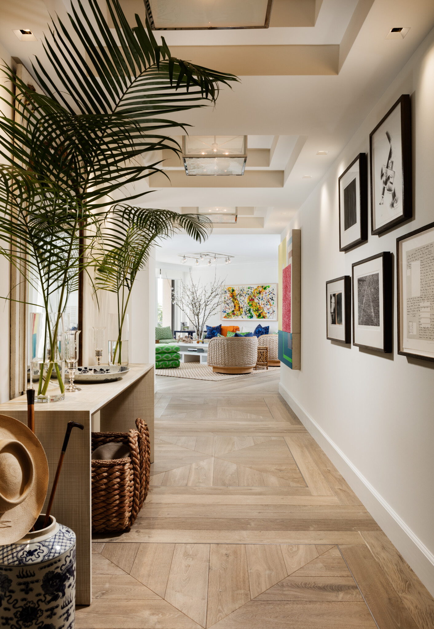 Timeless and Contemporary Design with Parquet Wood Tiles - Mountain Living