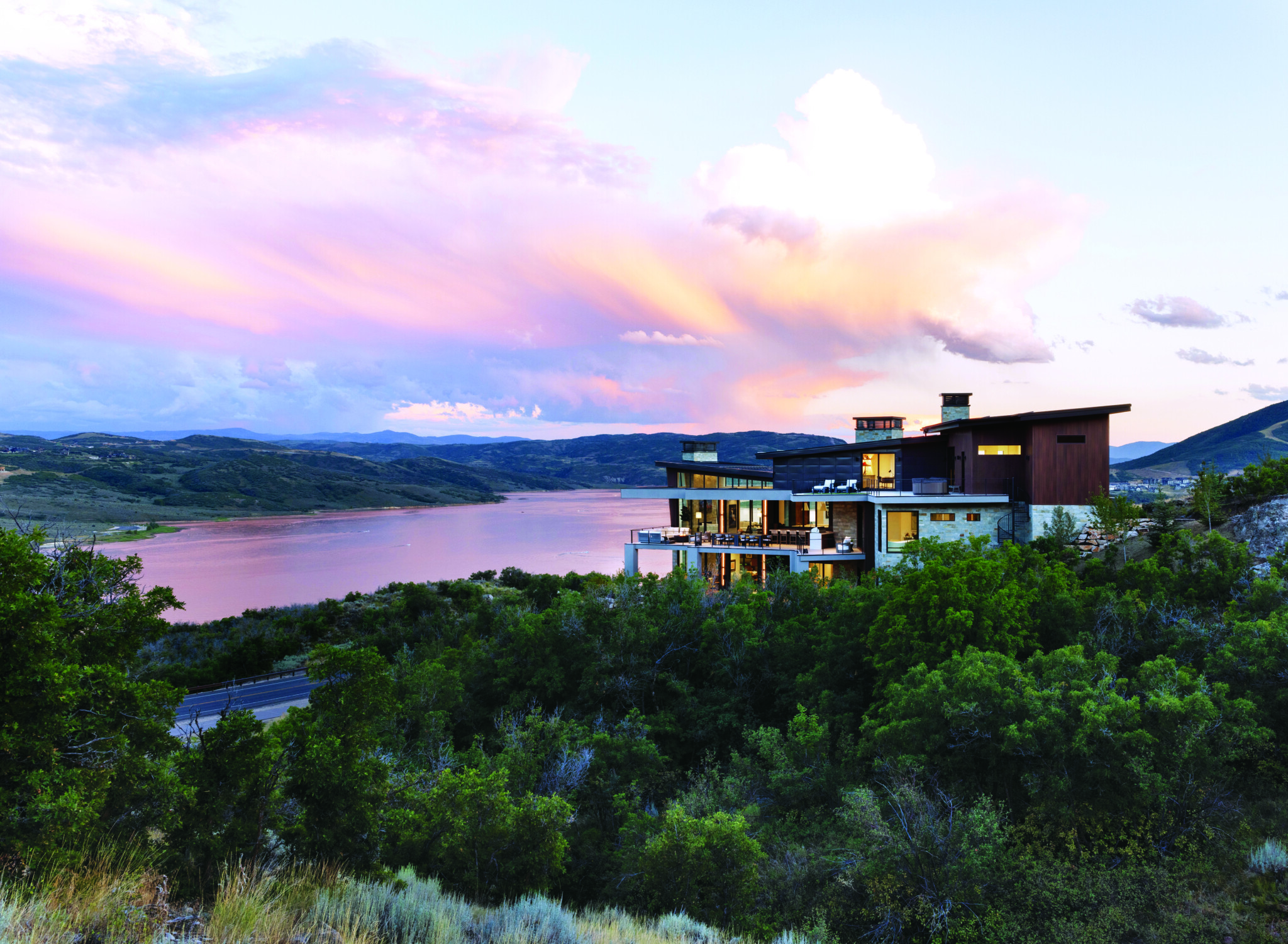Luxurious Alpine Oasis with Sweeping Views of Jordanelle Reservoir ...