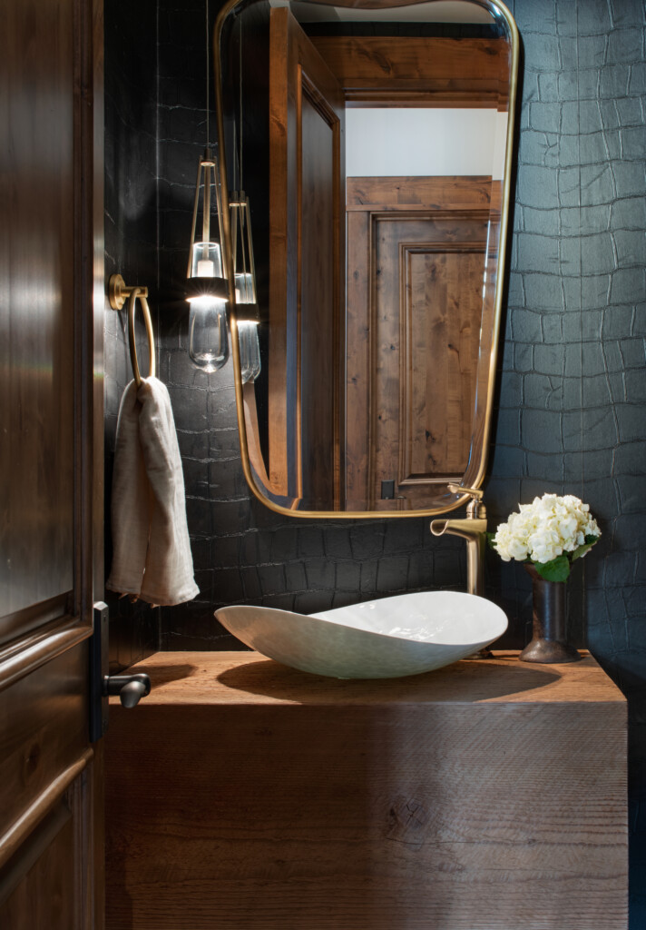 Designing a Powder Room: Space for Creativity - Mountain Living