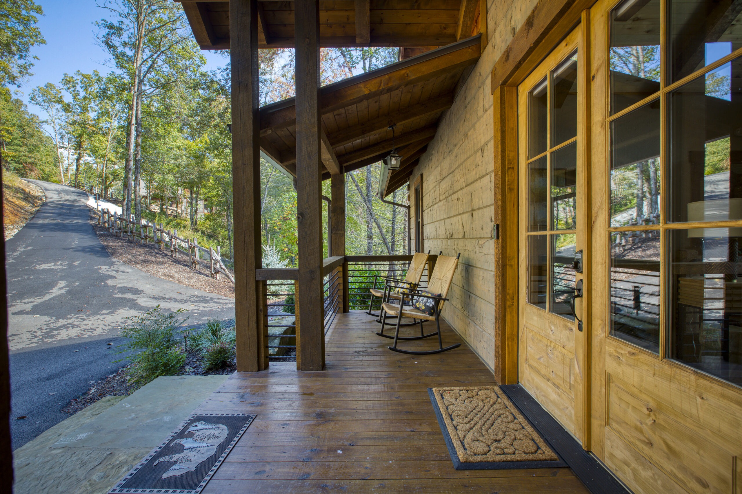 How to Stain and Maintain a Log or Timber Home - Mountain Living