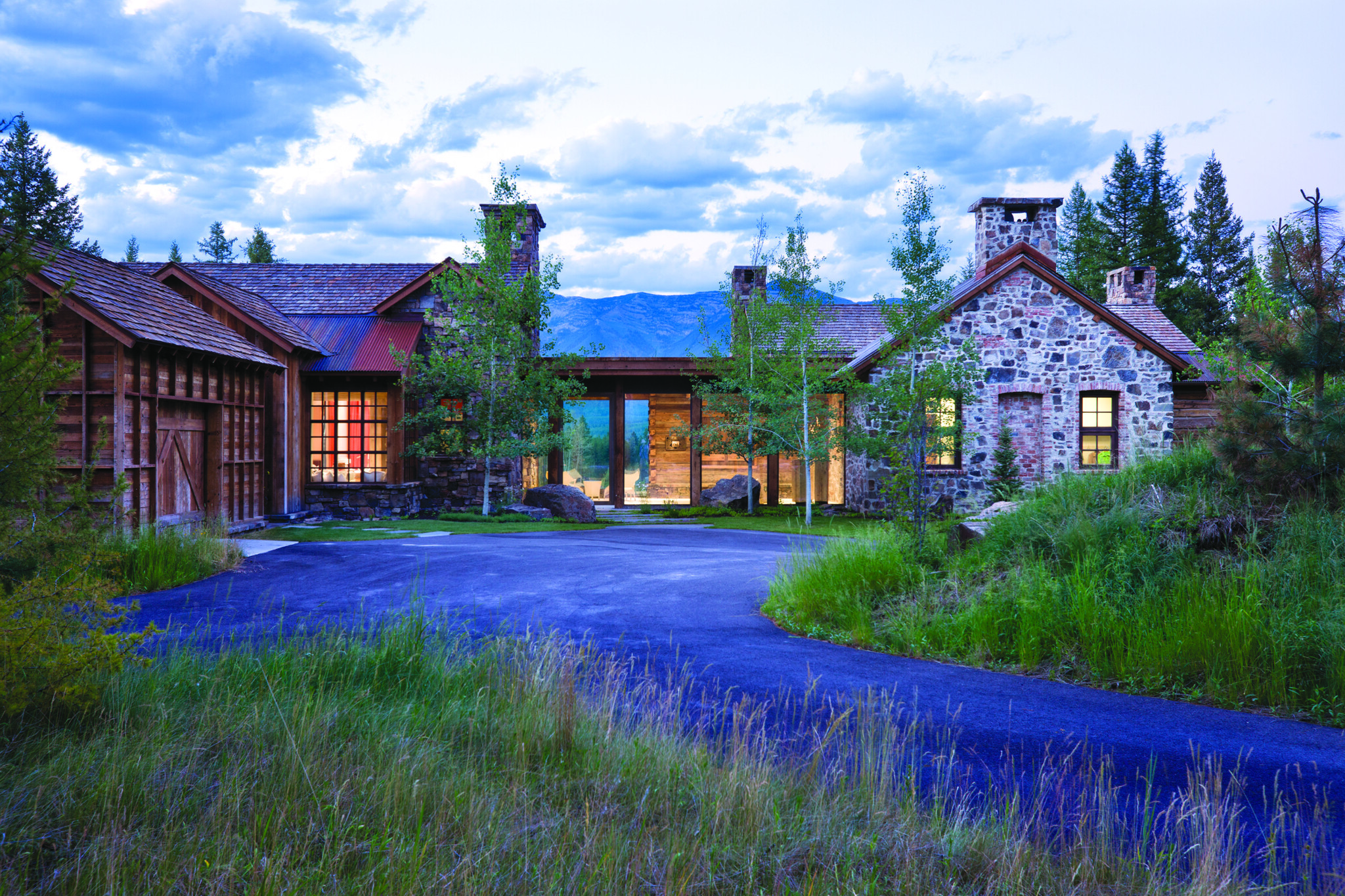 The Evolution of Modern Rustic Homes - Mountain Living