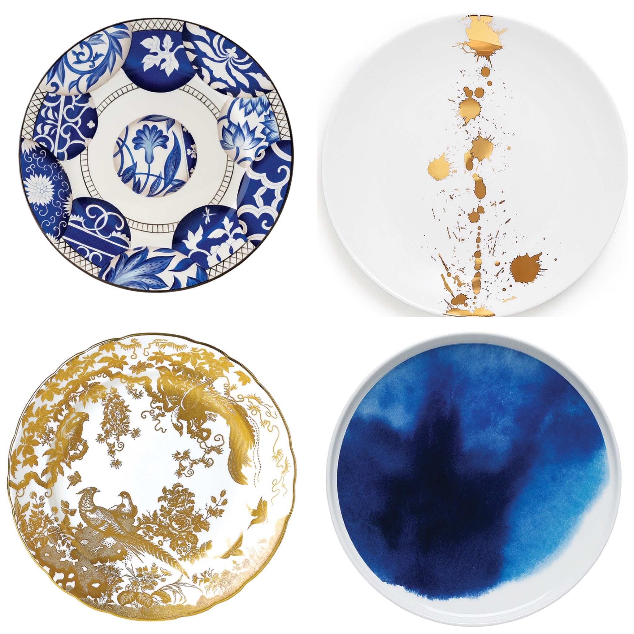 Party Platters: Blue & Gold - Mountain Living