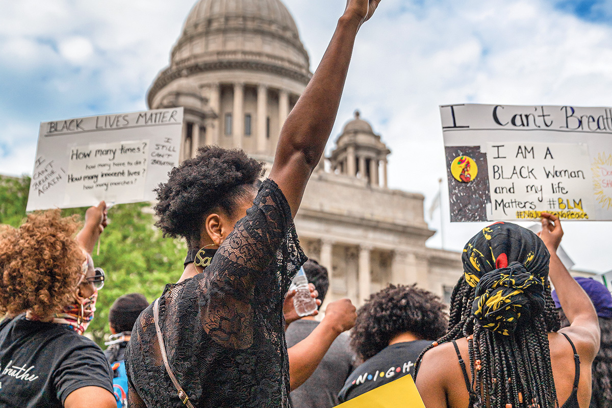 Snapshot: Protect Black Lives Protest - Rhode Island Monthly
