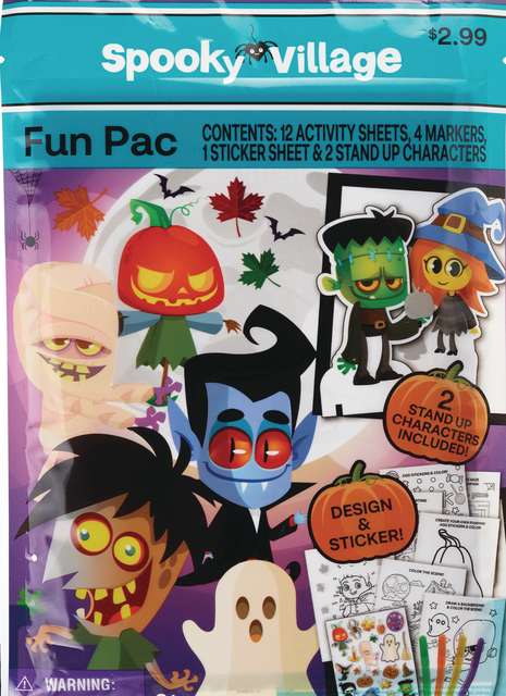 Spooky Village Fun Pack. Photo courtesy of CVS and Food Allergy ...