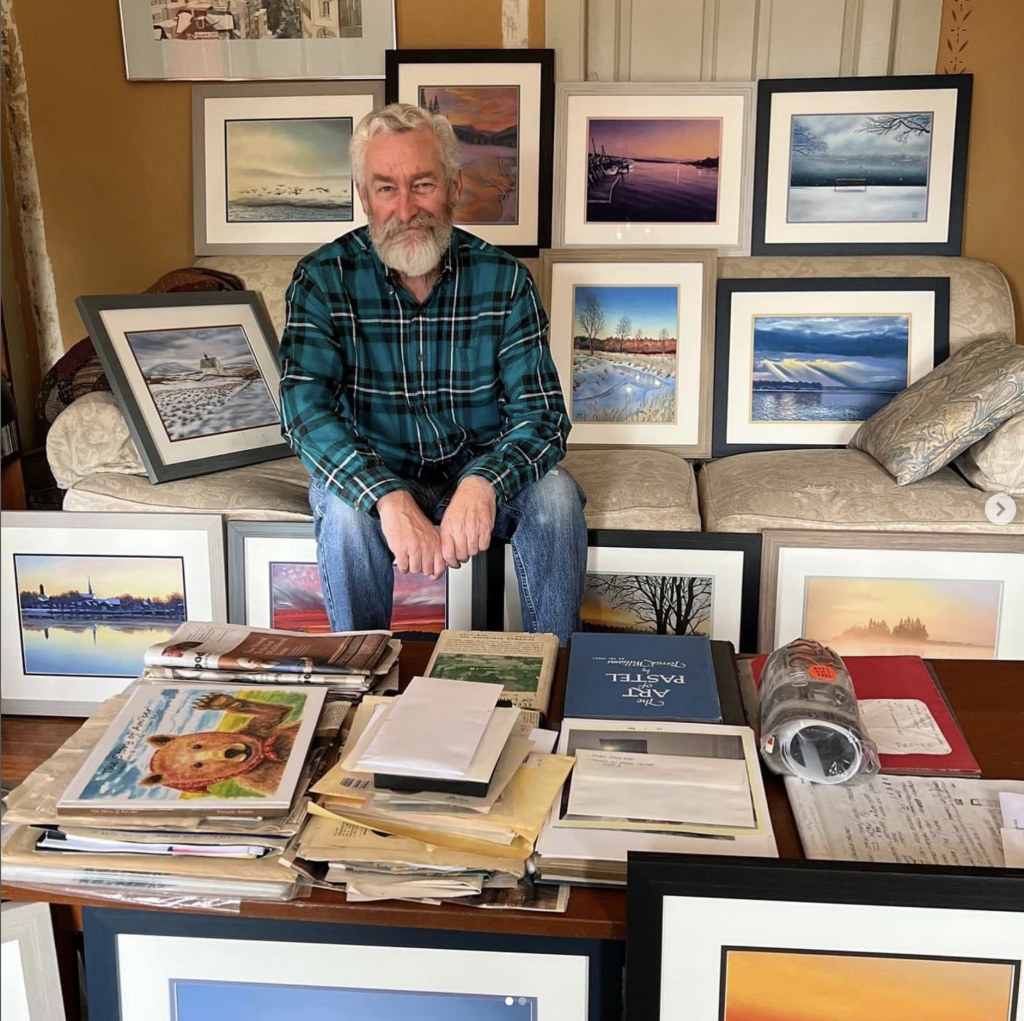 Warren Artist Masters his Grandfather's 1900s French Pastels for ...
