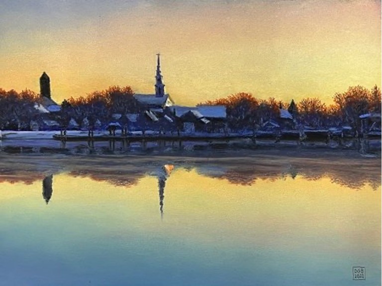 Warren Artist Masters his Grandfather's 1900s French Pastels for ...