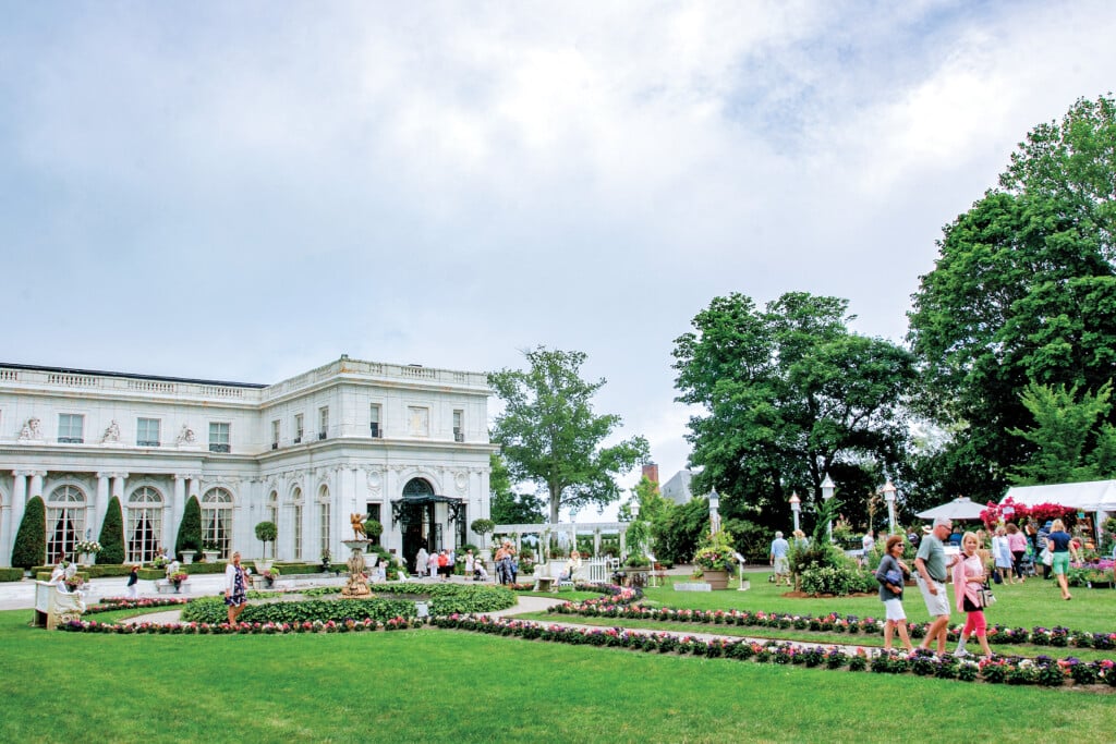 Gilding the Lillies at the Newport Flower Show - Rhode Island Monthly