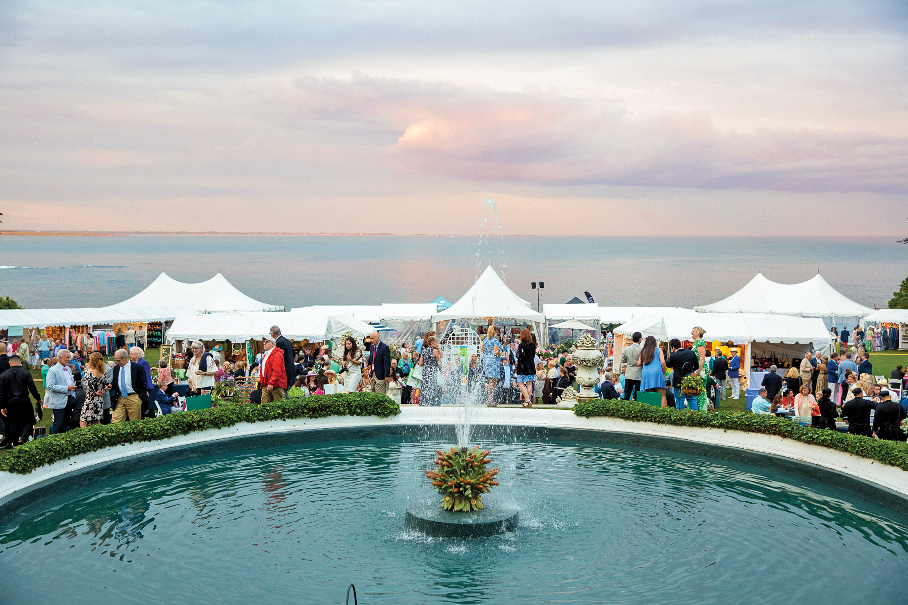 Gilding the Lillies at the Newport Flower Show - Rhode Island Monthly