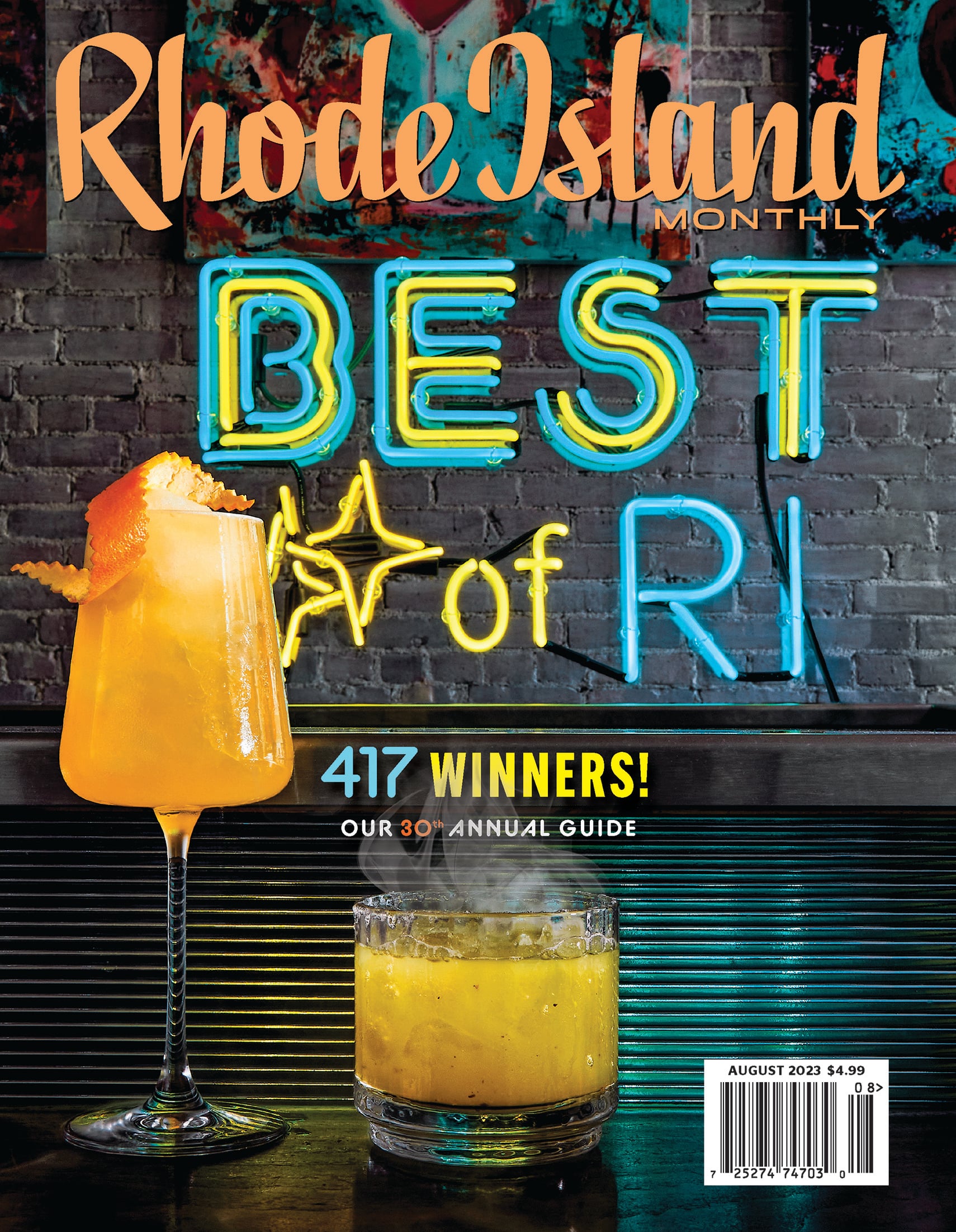 How Our Best of RI 2023 Neon Sign Cover Came Together - Rhode Island ...