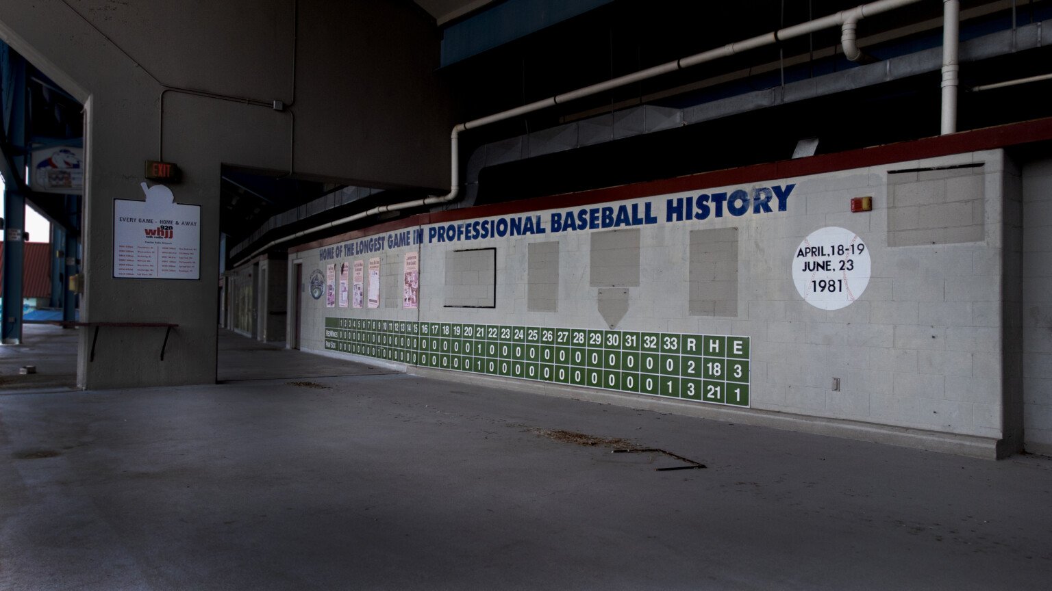 Pawtucket is Auctioning Off McCoy Stadium Memorabilia - Rhode Island ...