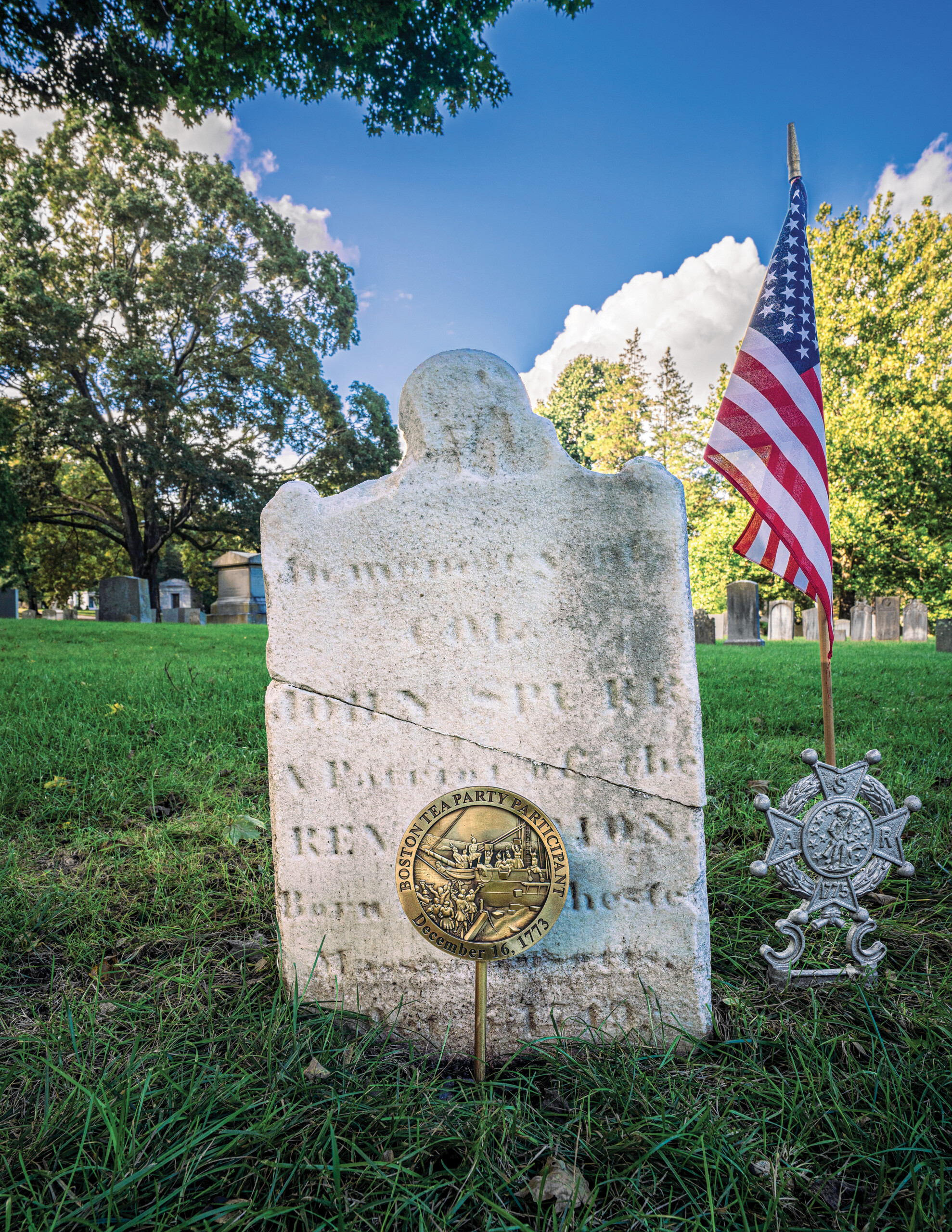 Tracing Swan Point Cemetery's Connection to the Boston Tea Party ...