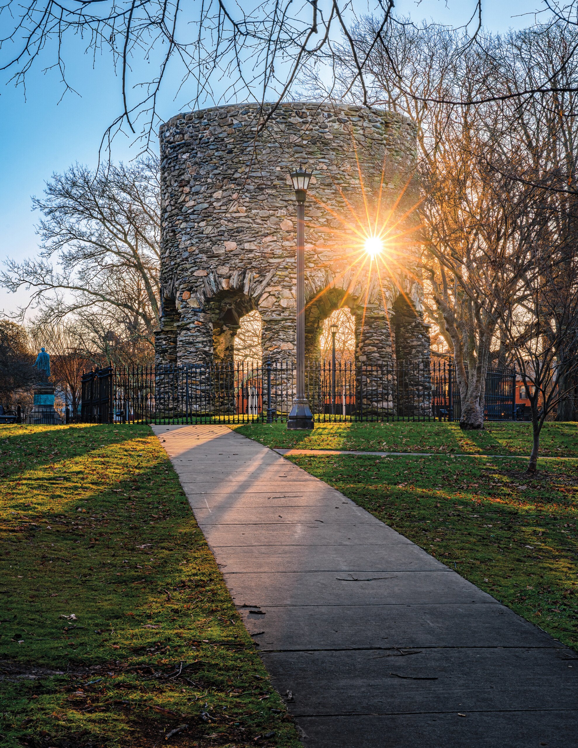 A Closer Look at the Mysterious Newport Tower - Rhode Island Monthly