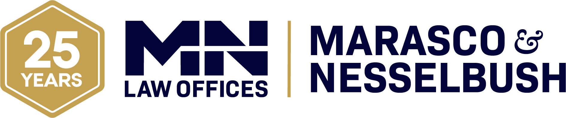 MN Logo Blue with Gold with 25 Year Badge@2x - Rhode Island Monthly