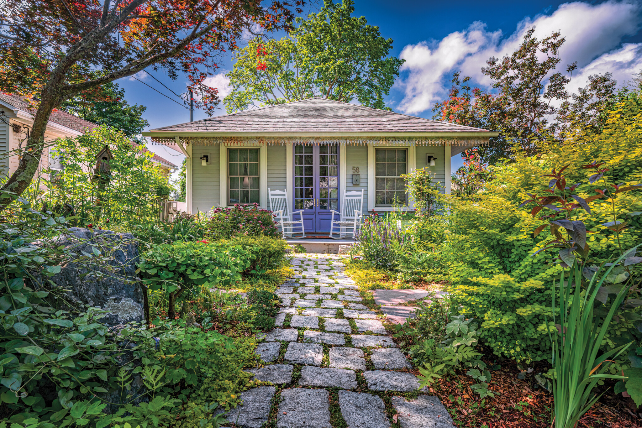 Admire the Landscape Artistry at this Charming Warwick Nook - Rhode ...