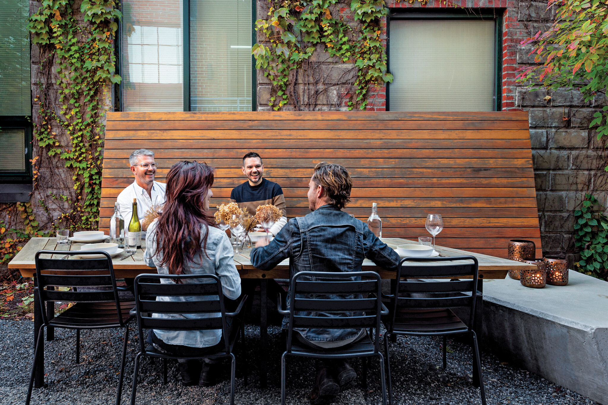 This Private Providence Outdoor Space is an Urban Oasis - Rhode Island ...