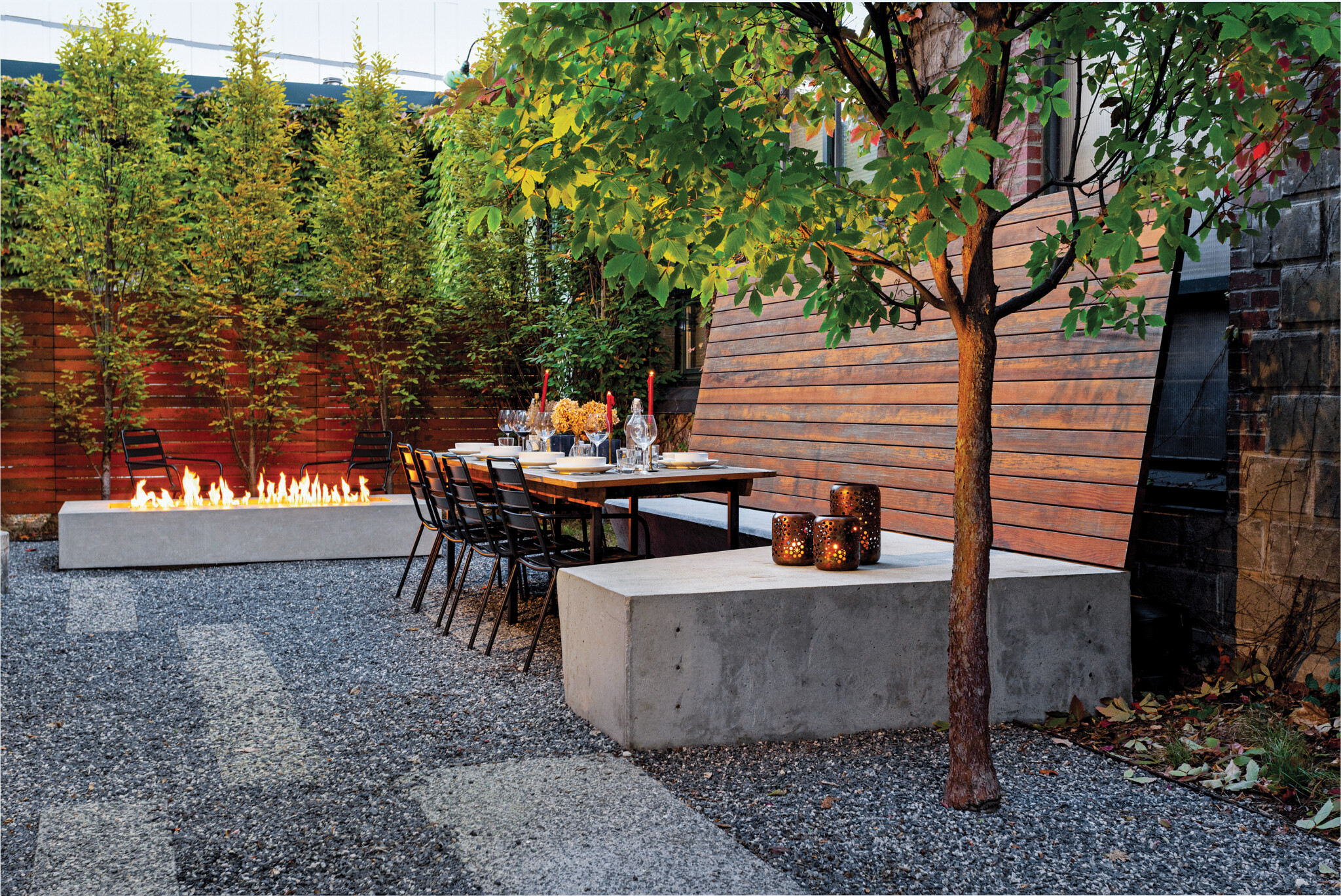 This Private Providence Outdoor Space is an Urban Oasis - Rhode Island ...
